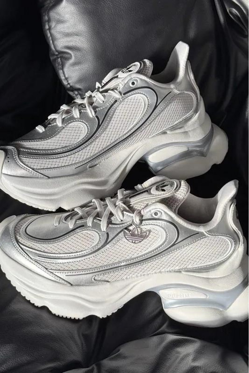 Adidas Ozvenuz 液態白銀 老爹鞋