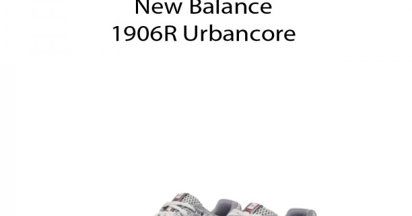 [折扣快速出貨]NB 1906R Urbancore 銀白